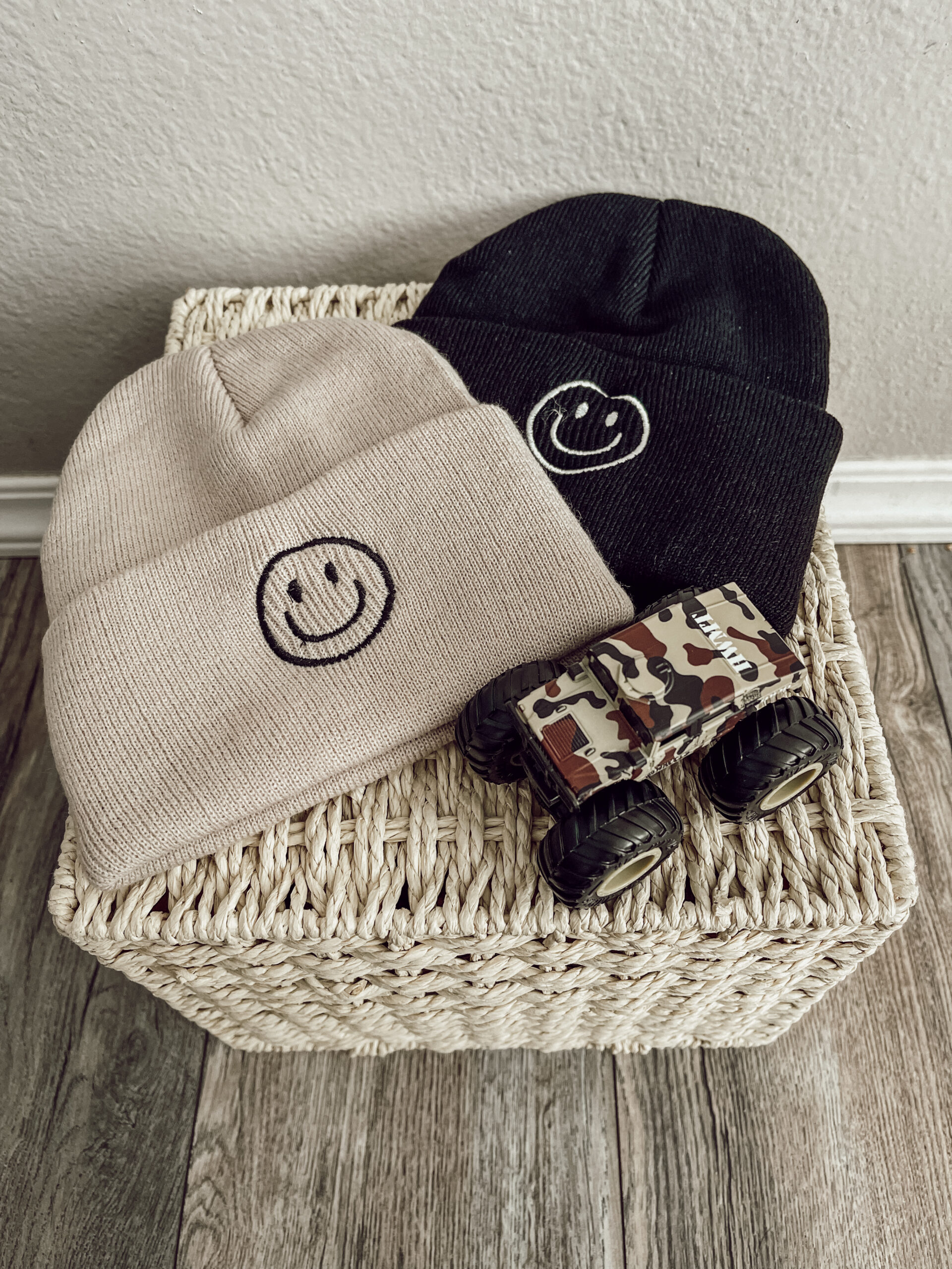 Smiley Face Beanie - GYPSY TREASURE - COSTUMES & COSMETICS